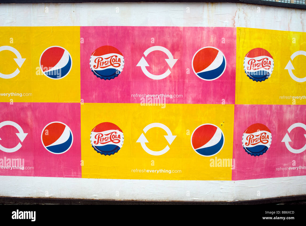 Pepsi poster hi-res stock photography and images - Alamy
