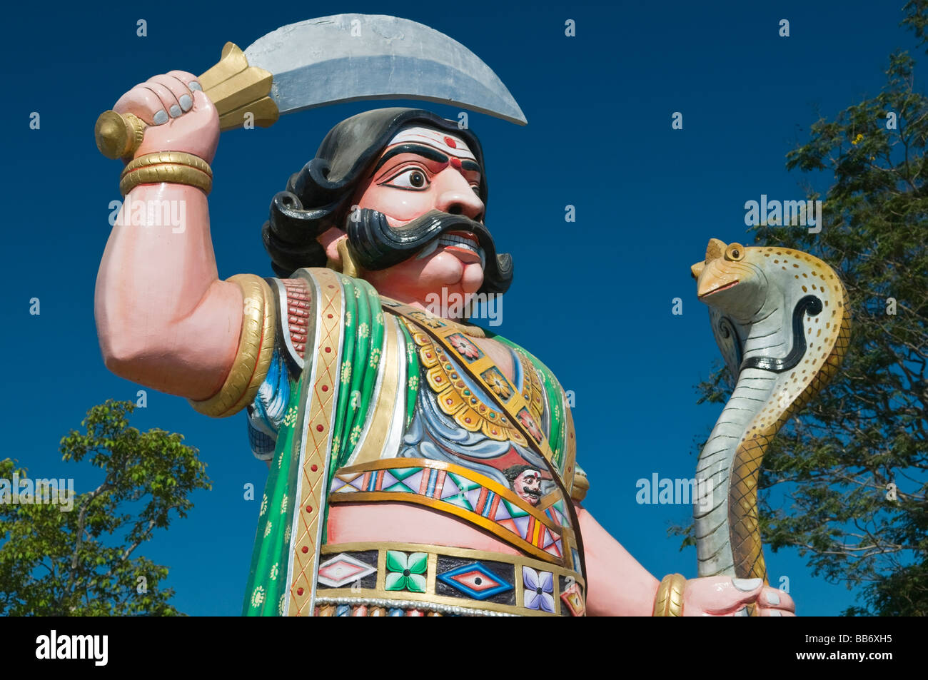 Mahishasura statue Chamundi Hill Mysore Karnataka India Stock Photo - Alamy
