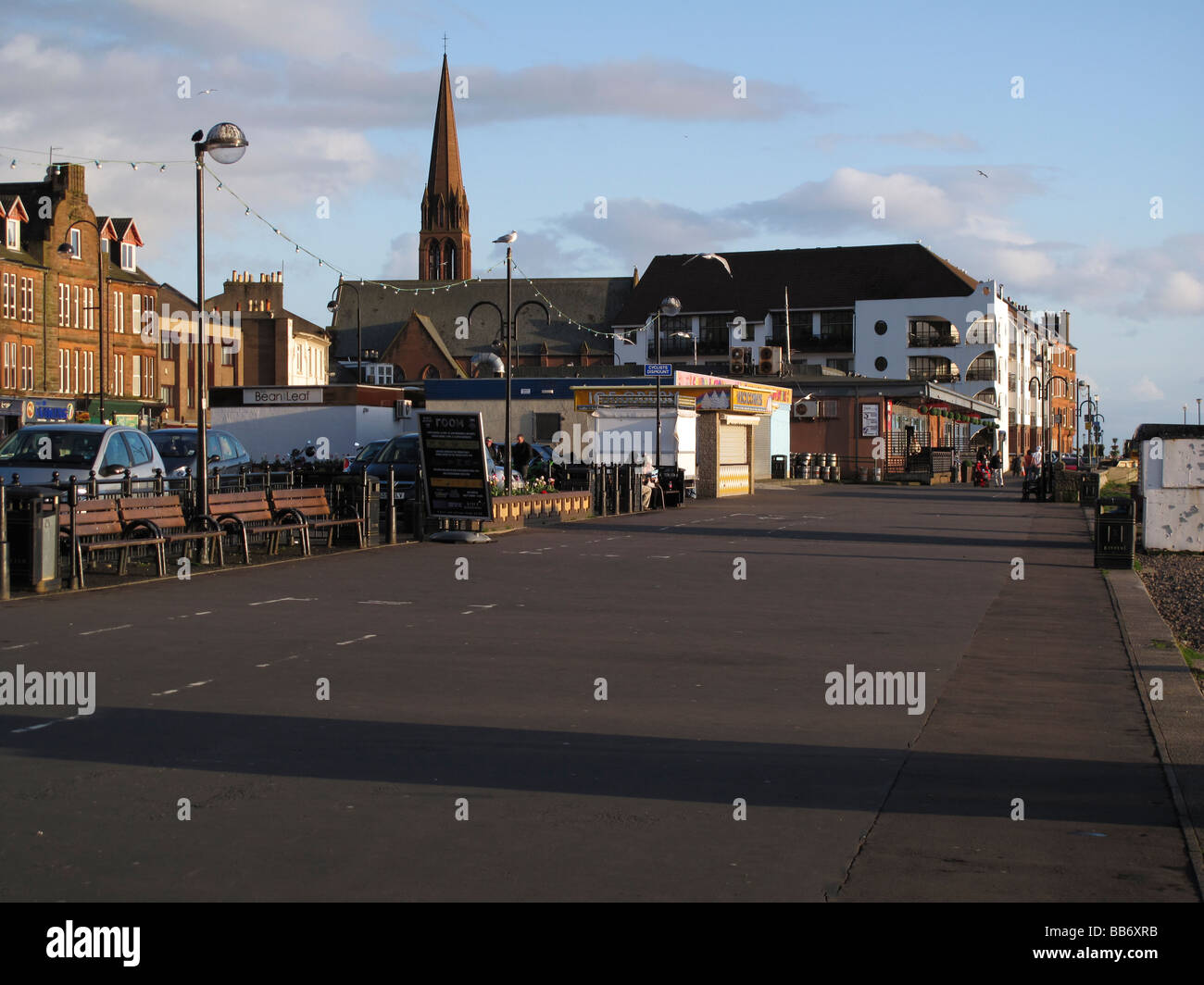 Largs seafront Scotland Stock Photo - Alamy