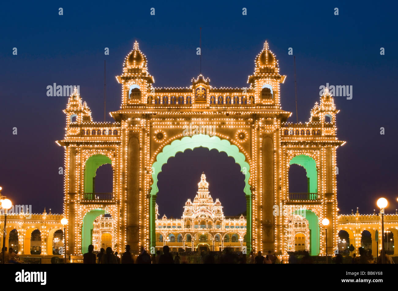 City Palace Mysore Karnataka India Stock Photo - Alamy