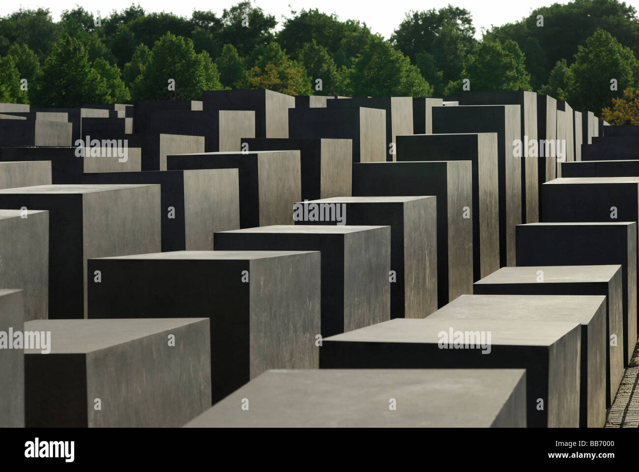 Berlin. Germany. Memorial to the Murdered Jews of Europe aka Holocaust ...