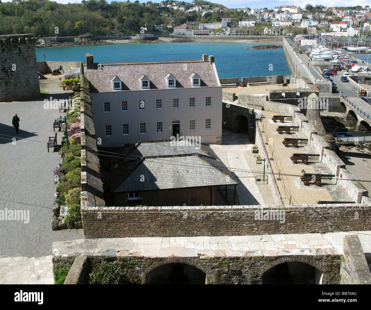 St Peter Port Bailiwick of Guernsey Channel Islands EU 2009 Stock Photo ...