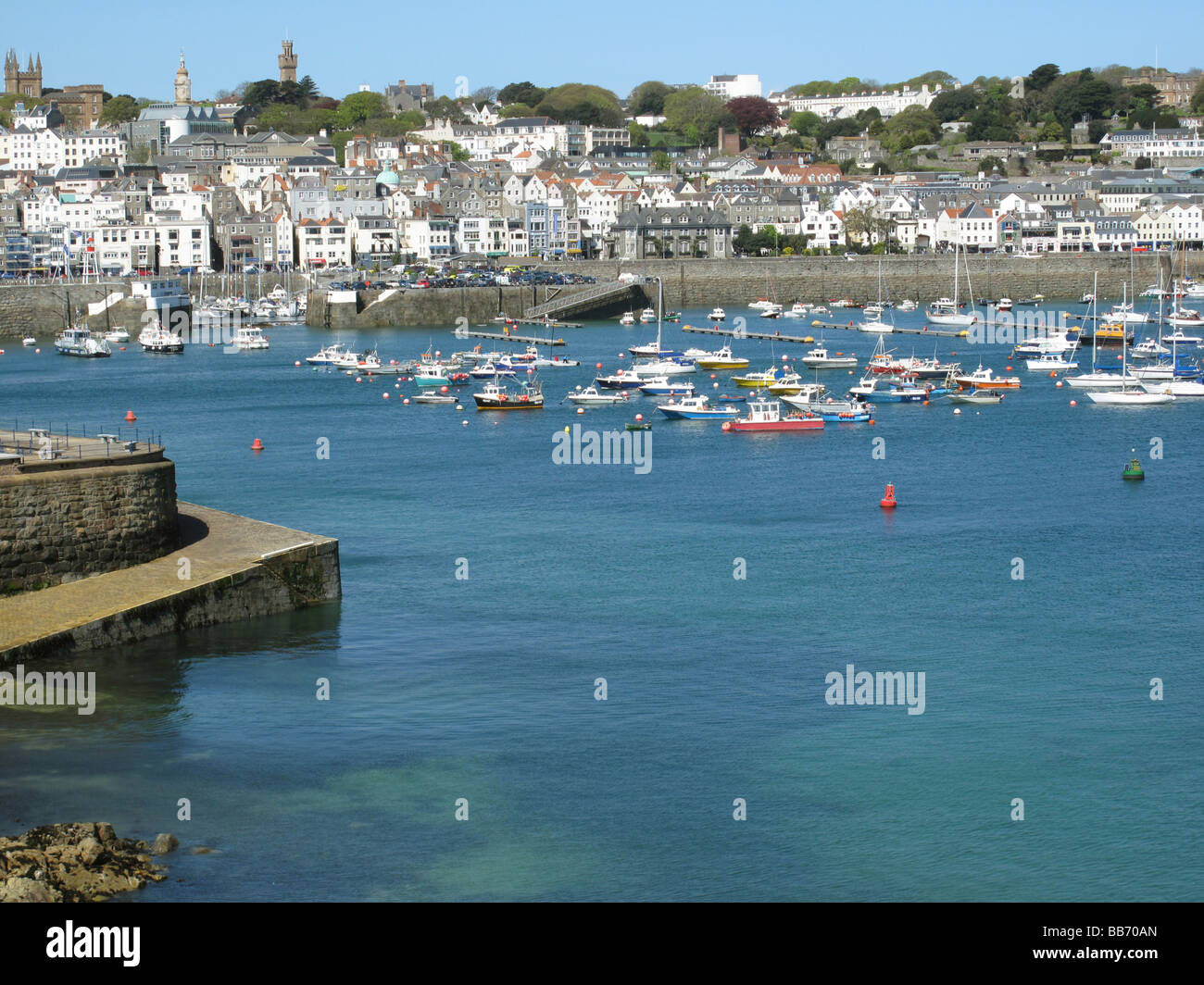 Yachts in guernsey bailiwick hi-res stock photography and images - Alamy
