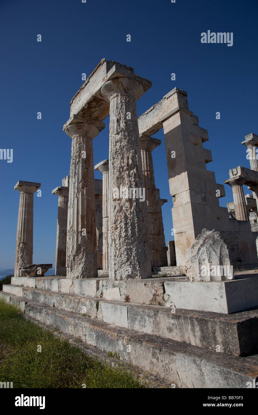 Temple of Aphaea Stock Photo - Alamy