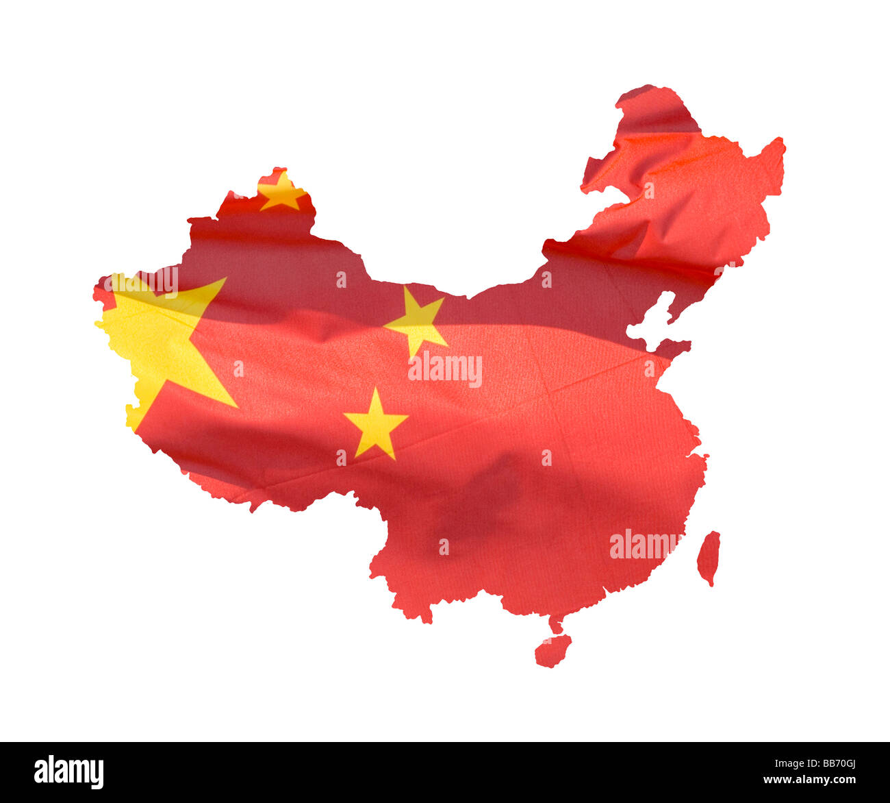 map of China Stock Photo - Alamy
