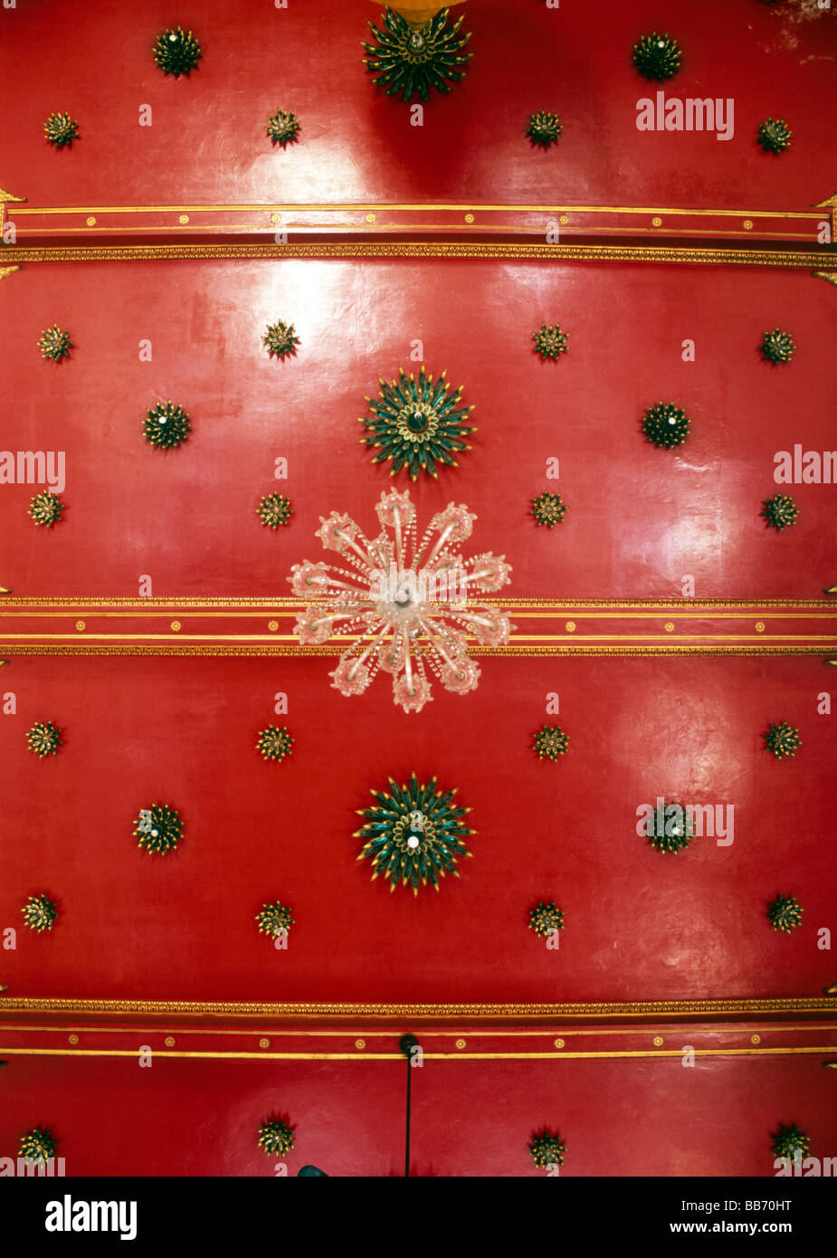 Red studded ceiling hi-res stock photography and images - Alamy