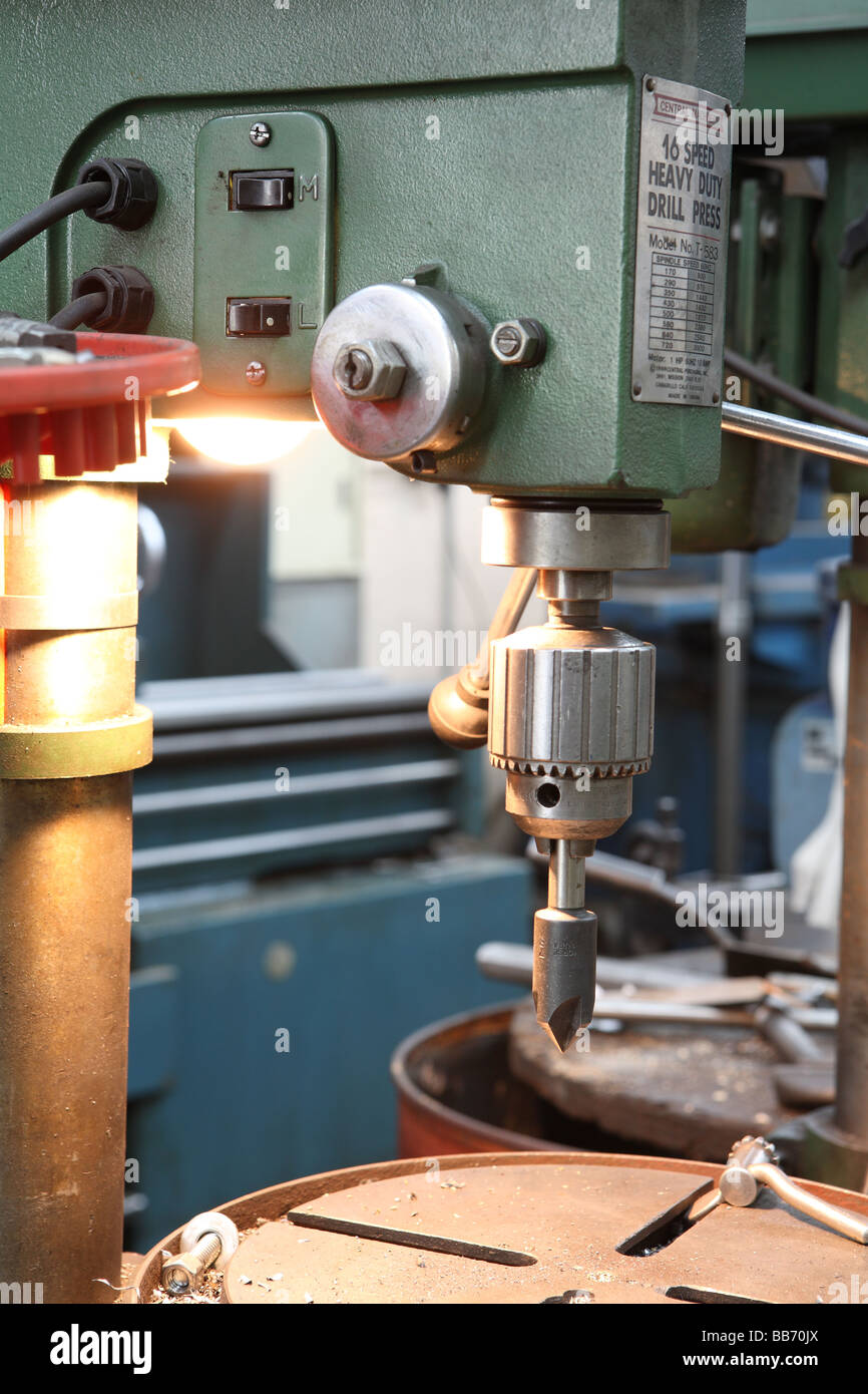 Steel press machine hi-res stock photography and images - Alamy