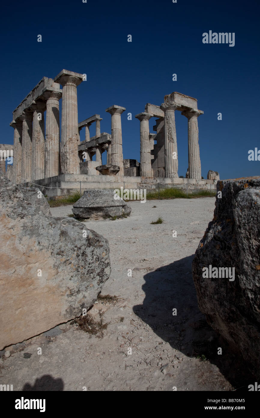 Temple of Aphaea Stock Photo - Alamy