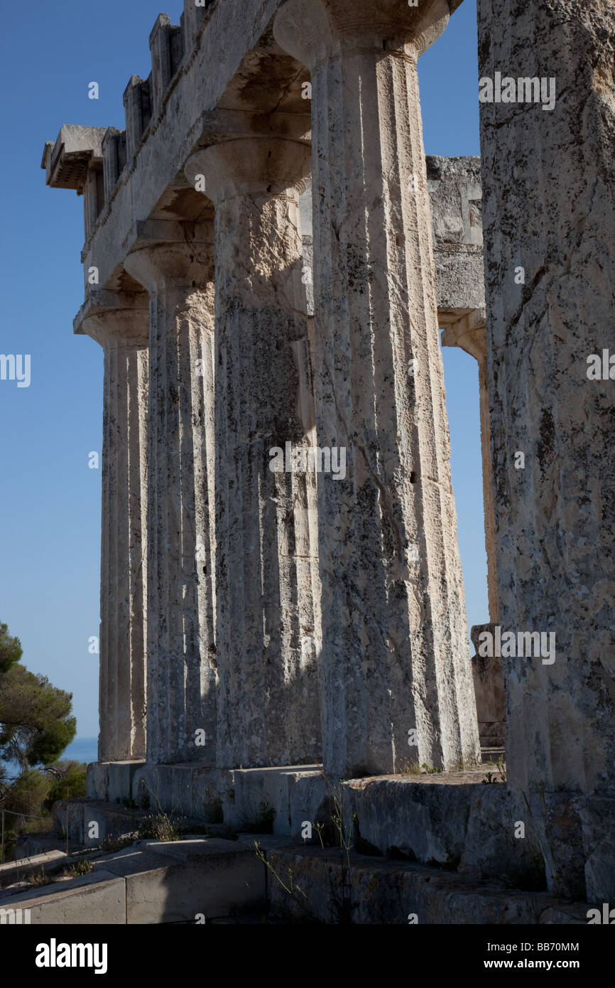 Temple of Aphaea Stock Photo - Alamy