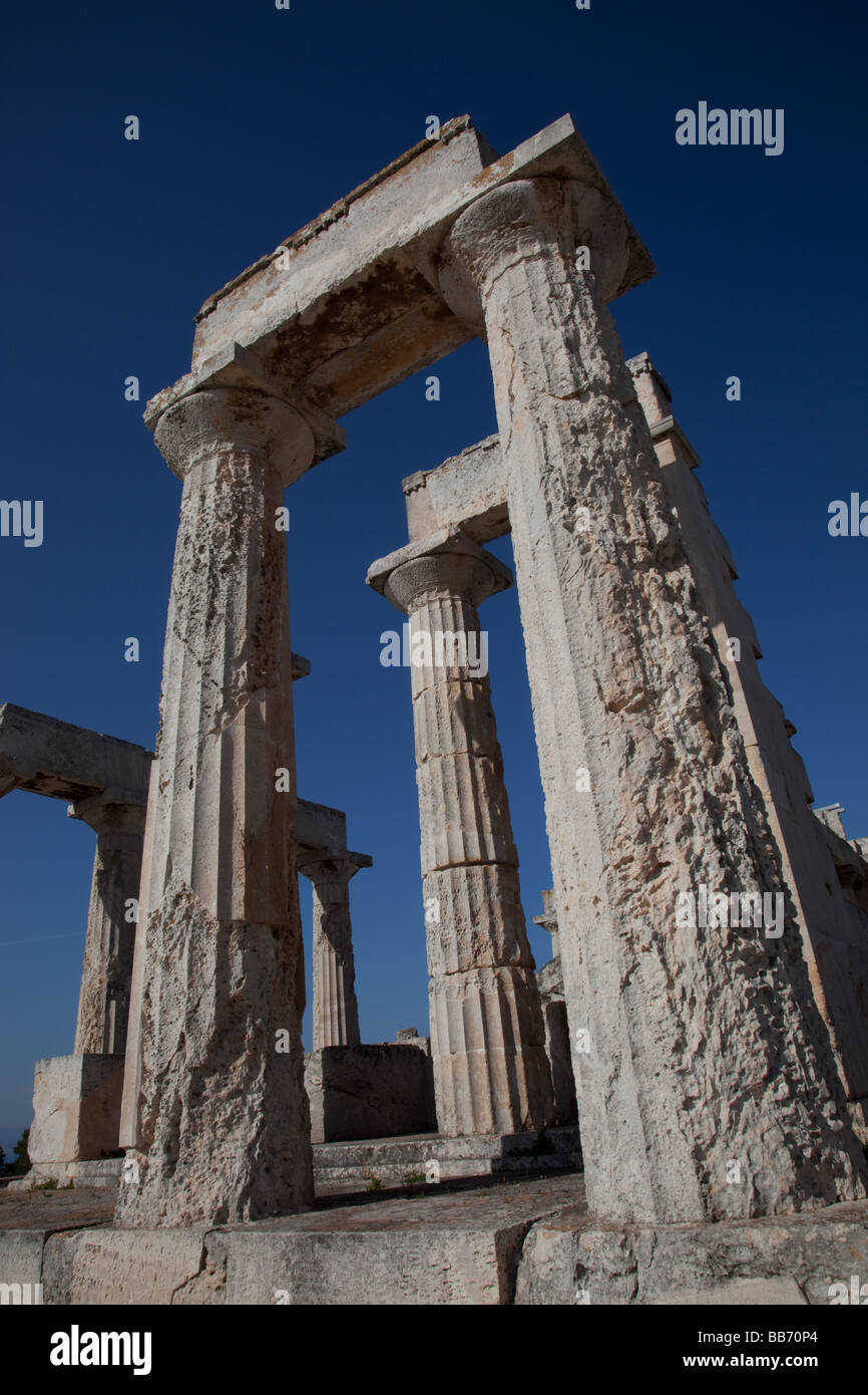 Temple of Aphaea Stock Photo - Alamy