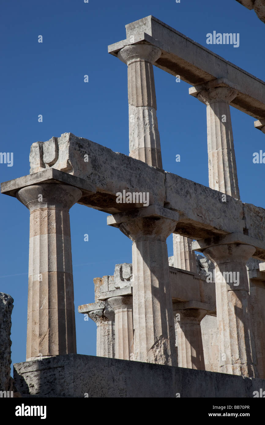 Temple of Aphaea Stock Photo - Alamy
