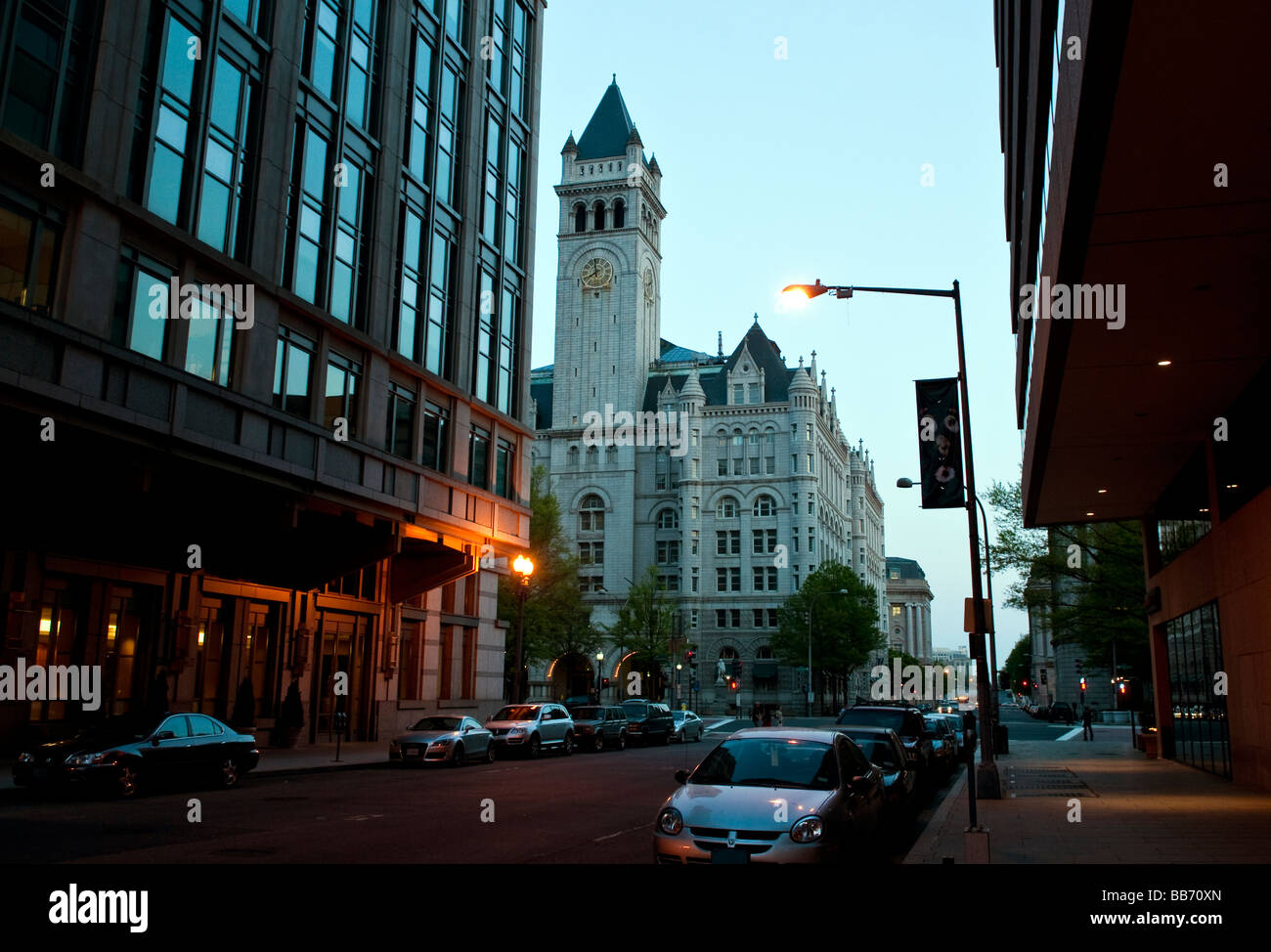 The old post office pavilion in downtown Washington DC Stock Photo - Alamy