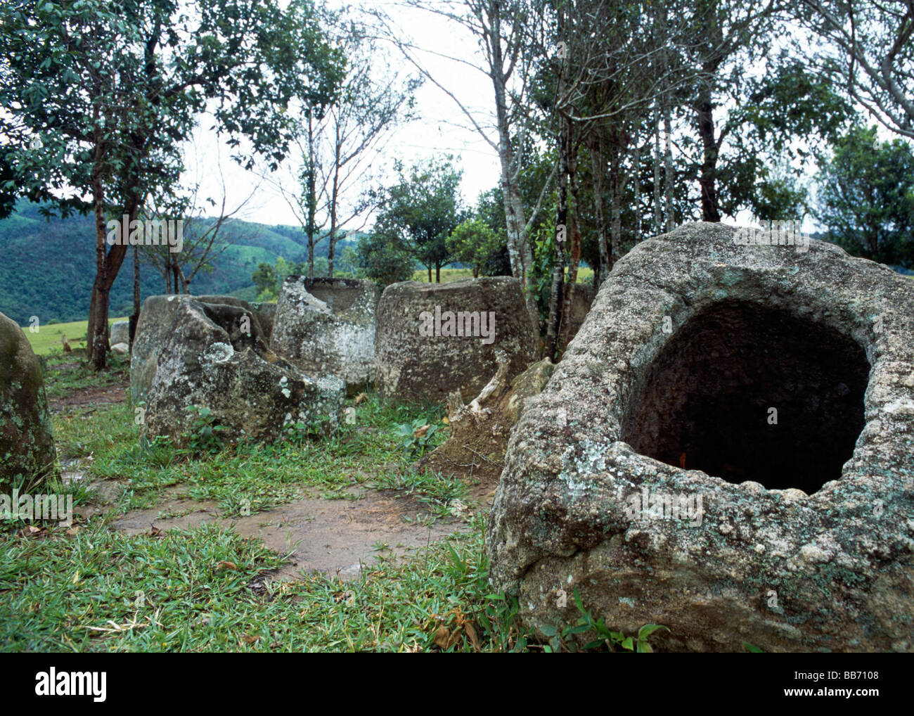 Plain of jars field hi-res stock photography and images - Alamy