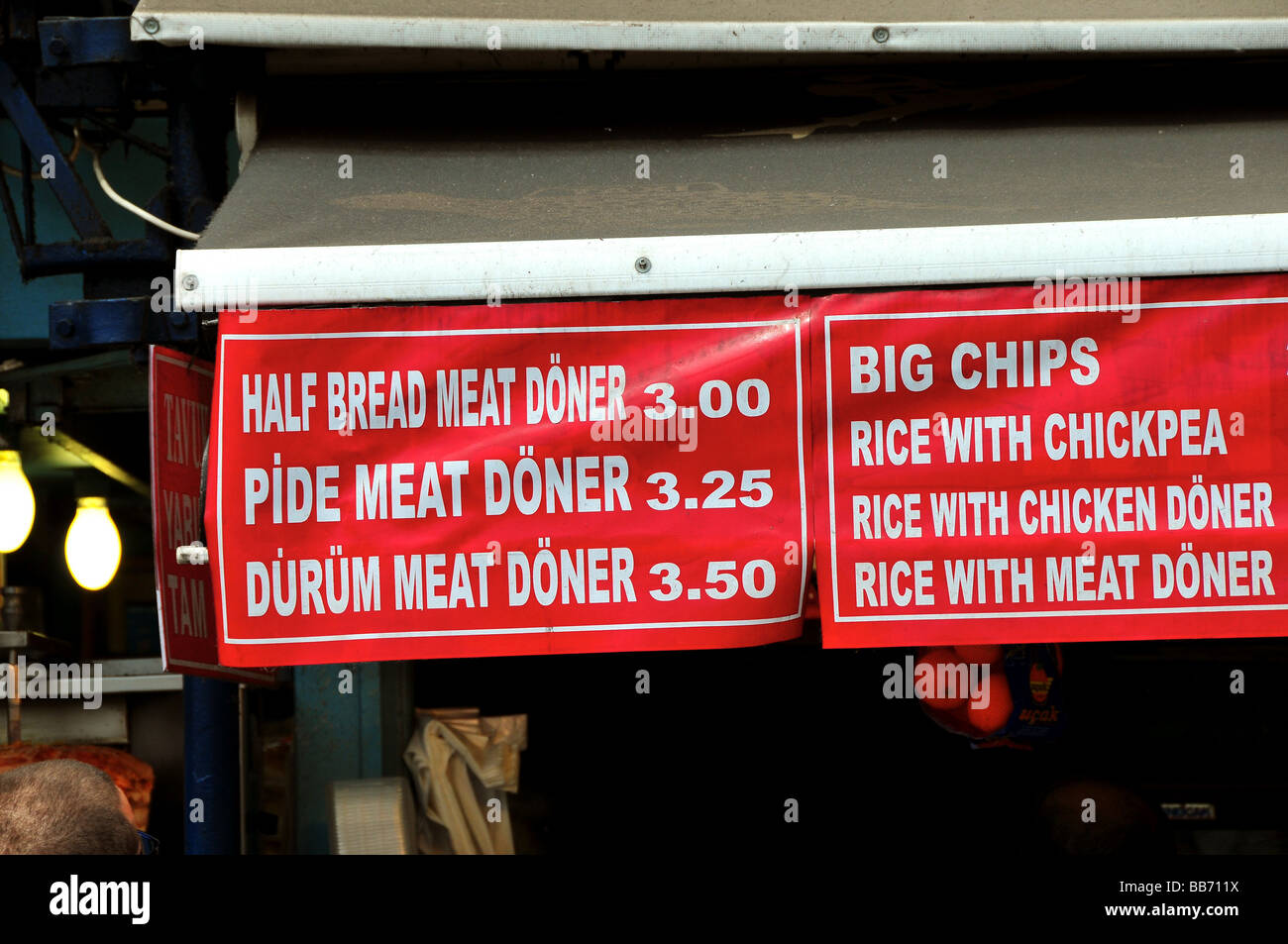 Turkish food stall hi-res stock photography and images - Alamy