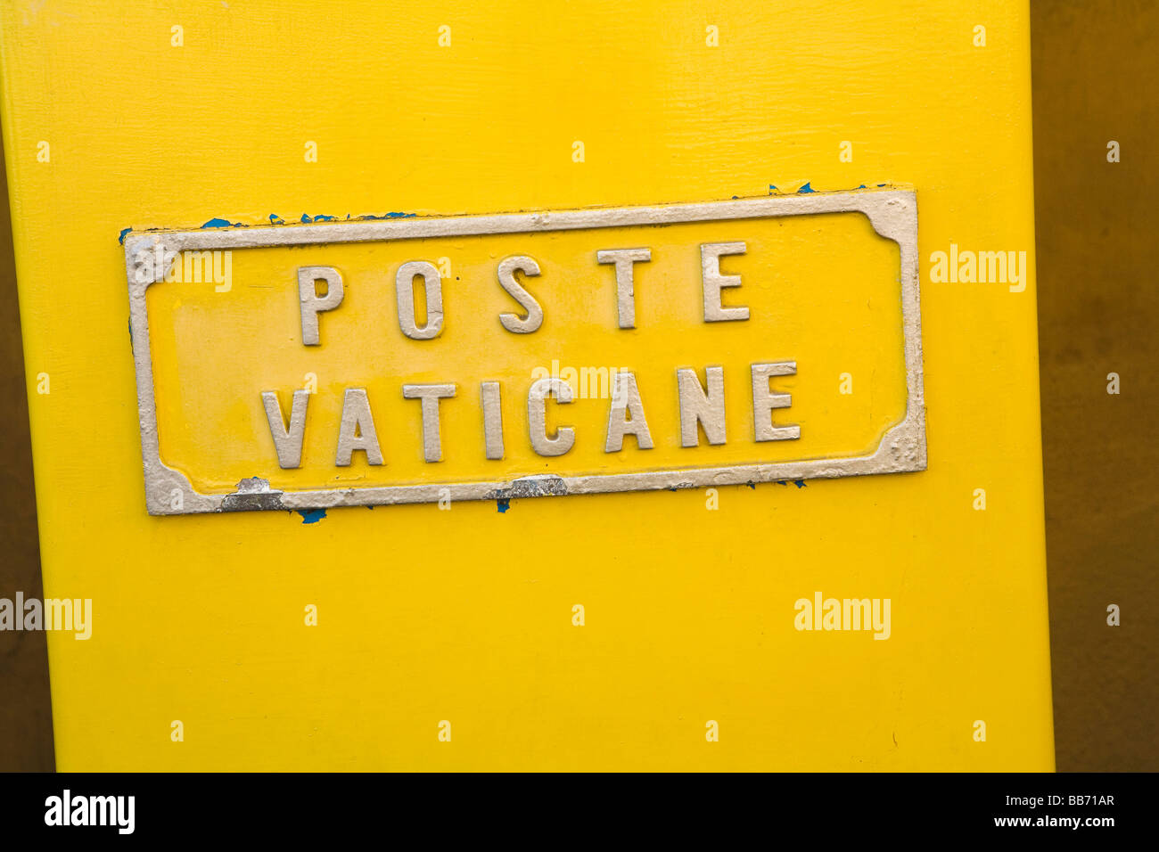 Vatican post office sign hi-res stock photography and images - Alamy