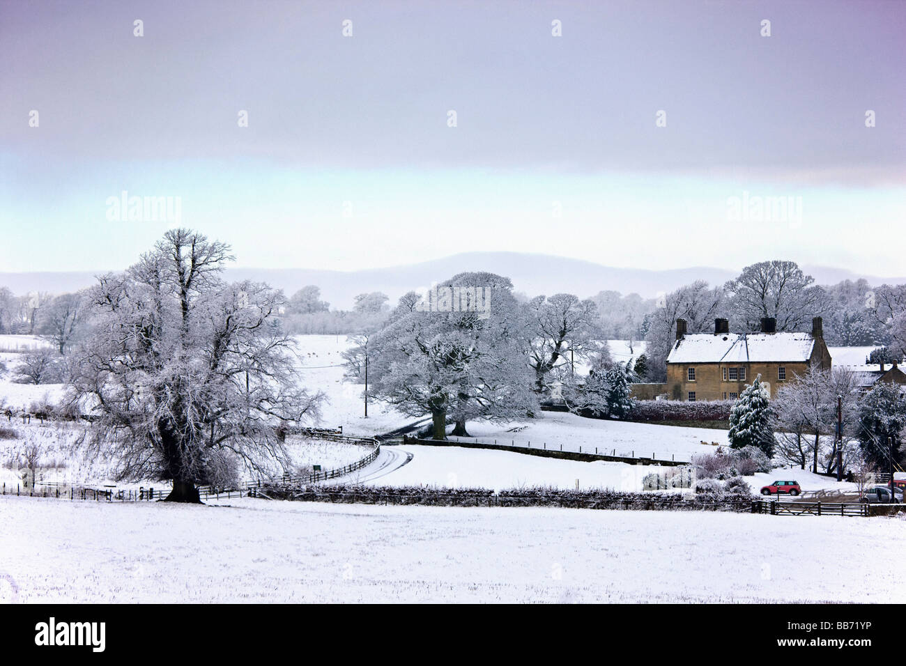 Winter scene design hi-res stock photography and images - Alamy