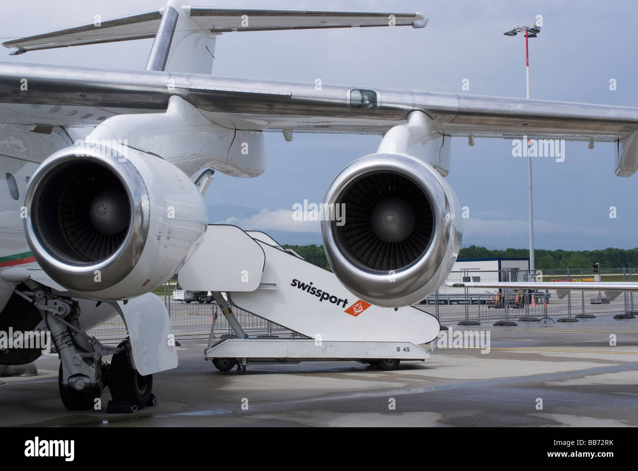 British Aerospace Avro RJ70 BAe Business Jet LZ-TIM at EBACE Aircraft ...