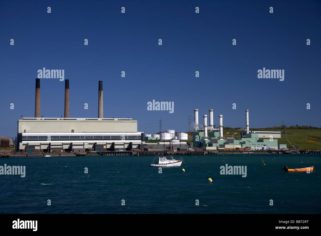 ballylumford gas fired power station larne harbour county antrim ...