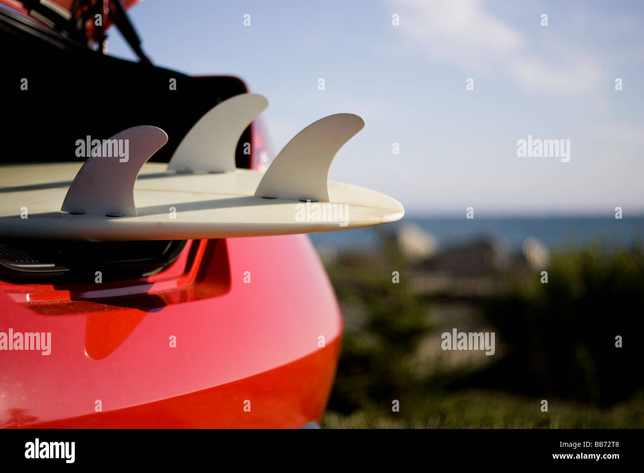 Red car trunk hi-res stock photography and images - Alamy