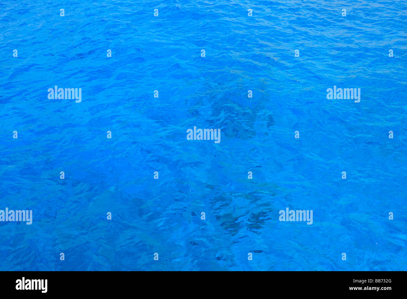 Clear blue water Stock Photo - Alamy