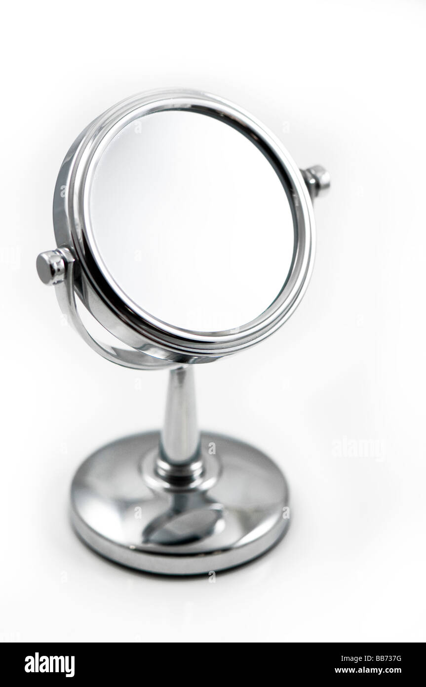 Small table top mirror Stock Photo - Alamy