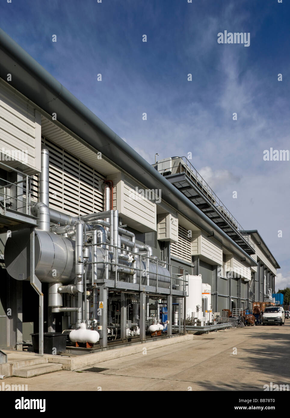 Direct Table Foods bacon and meat processing plant and offices Bury St ...