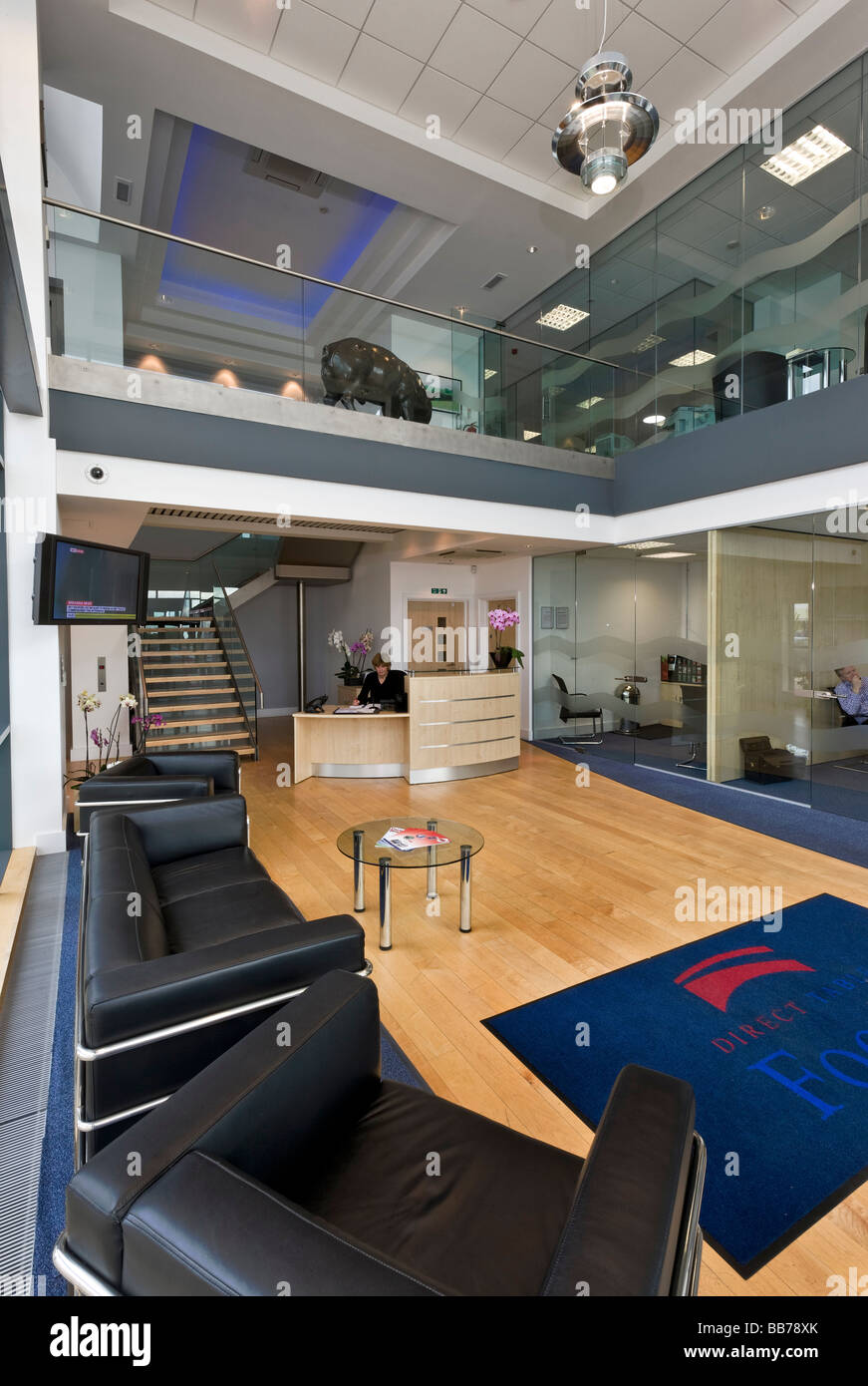 Direct Table Foods bacon and meat processing plant and offices Bury St ...