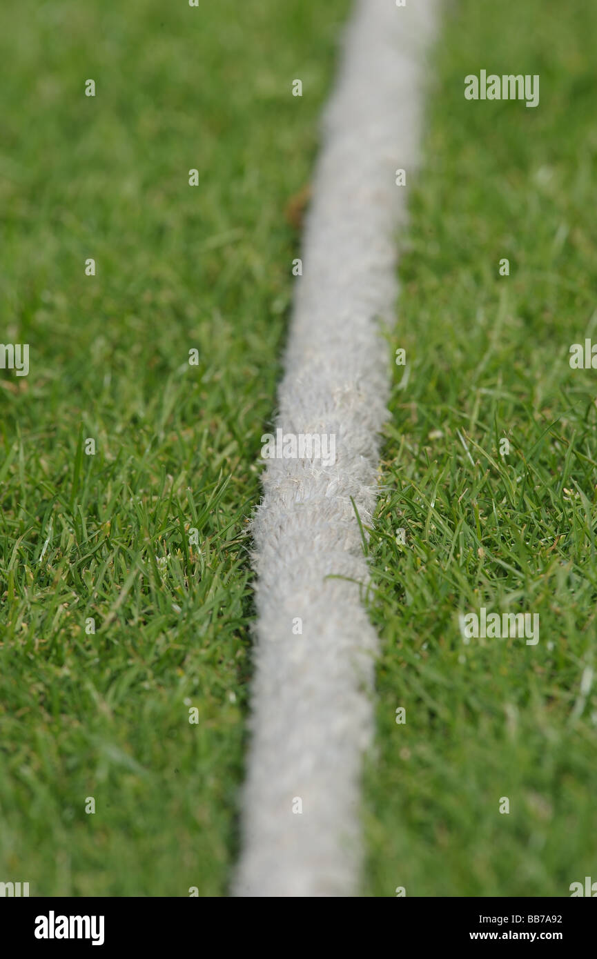 Cricket Boundary rope Stock Photo - Alamy