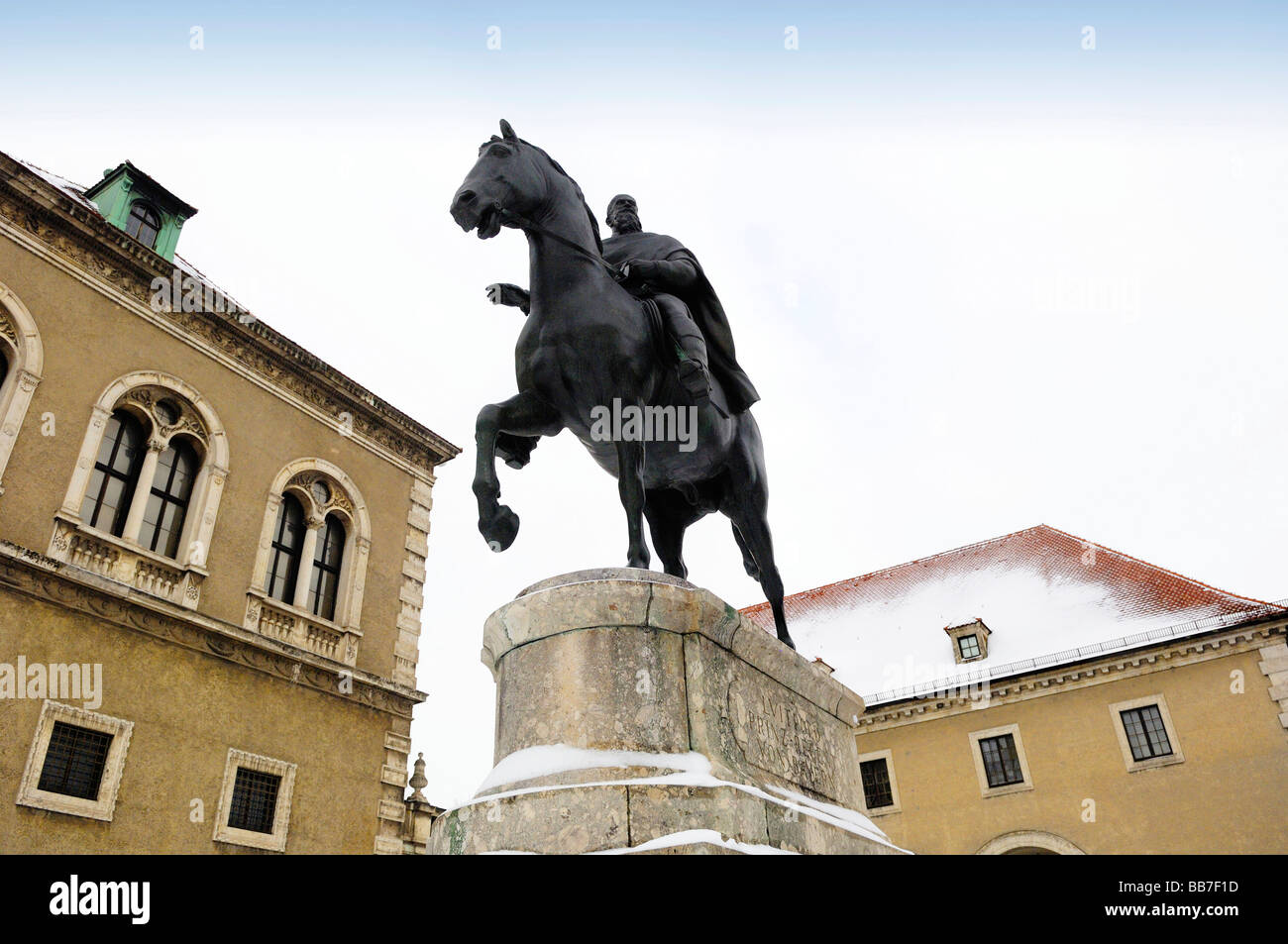 Monument of Prince Regent Luitpold of Bavaria, Bavarian National Museum ...