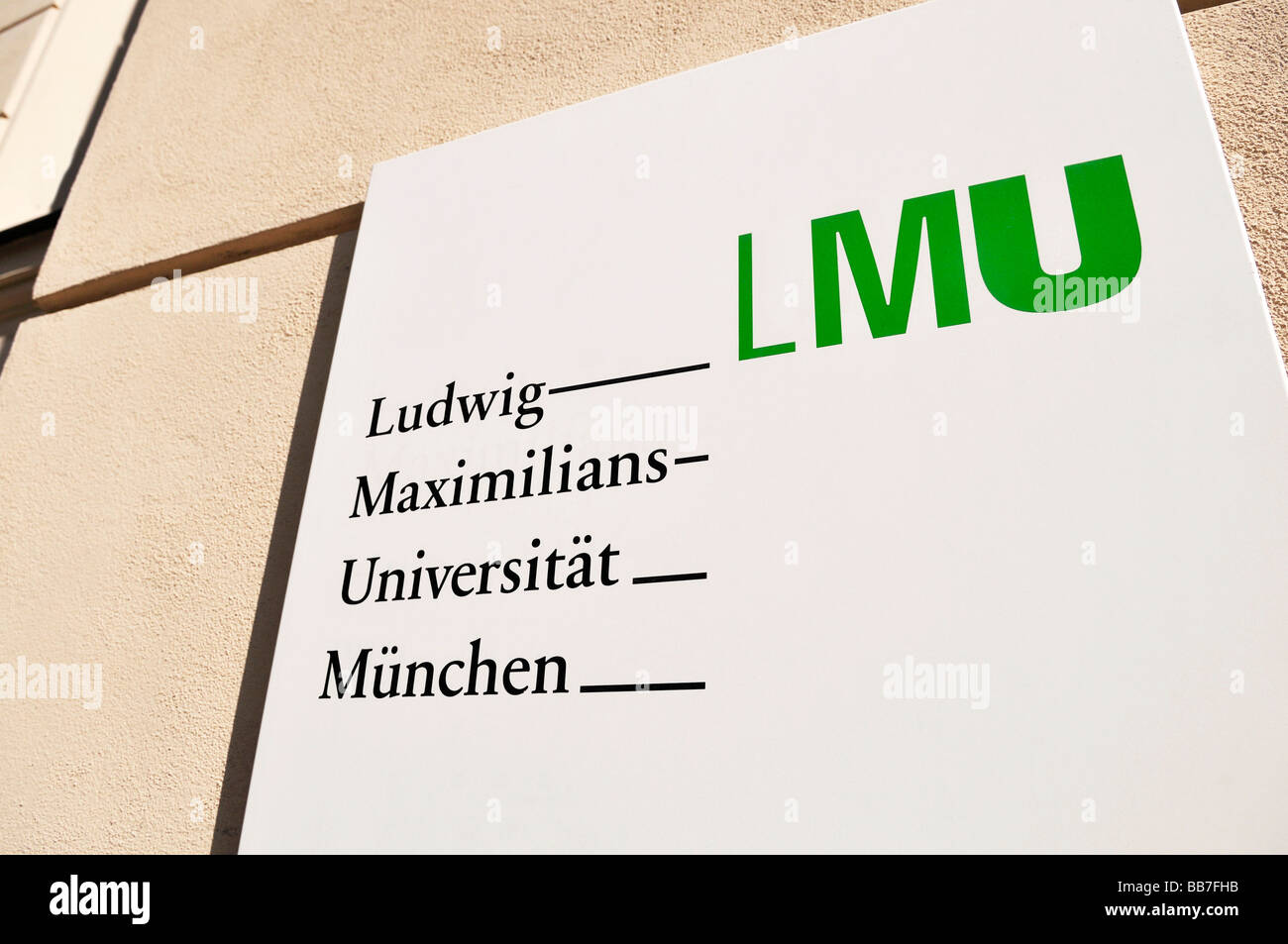 Ludwig maximilians university munich hi-res stock photography and ...