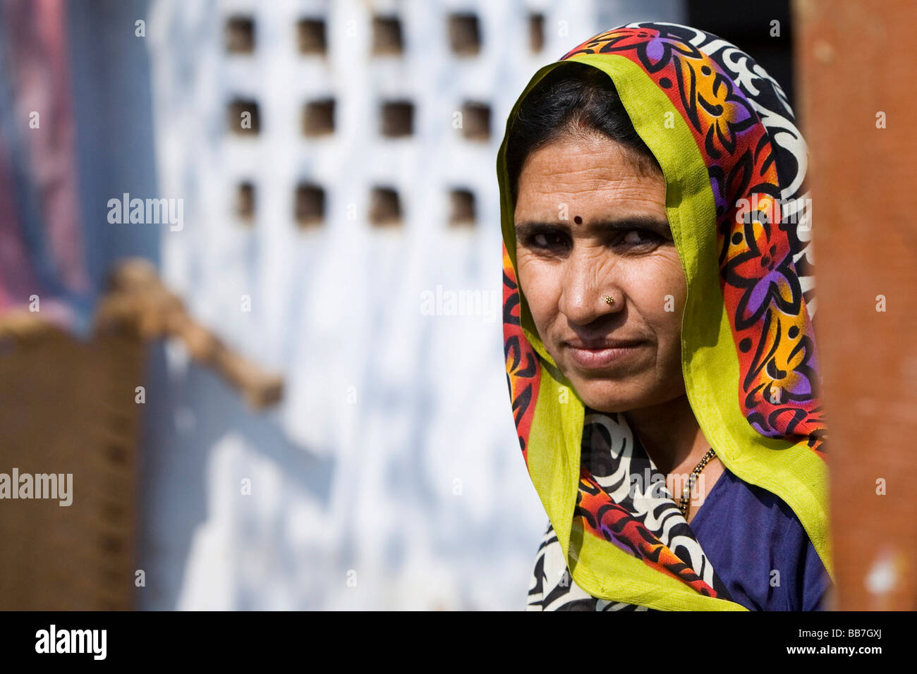 India woman traditional dress hi-res stock photography and images - Alamy