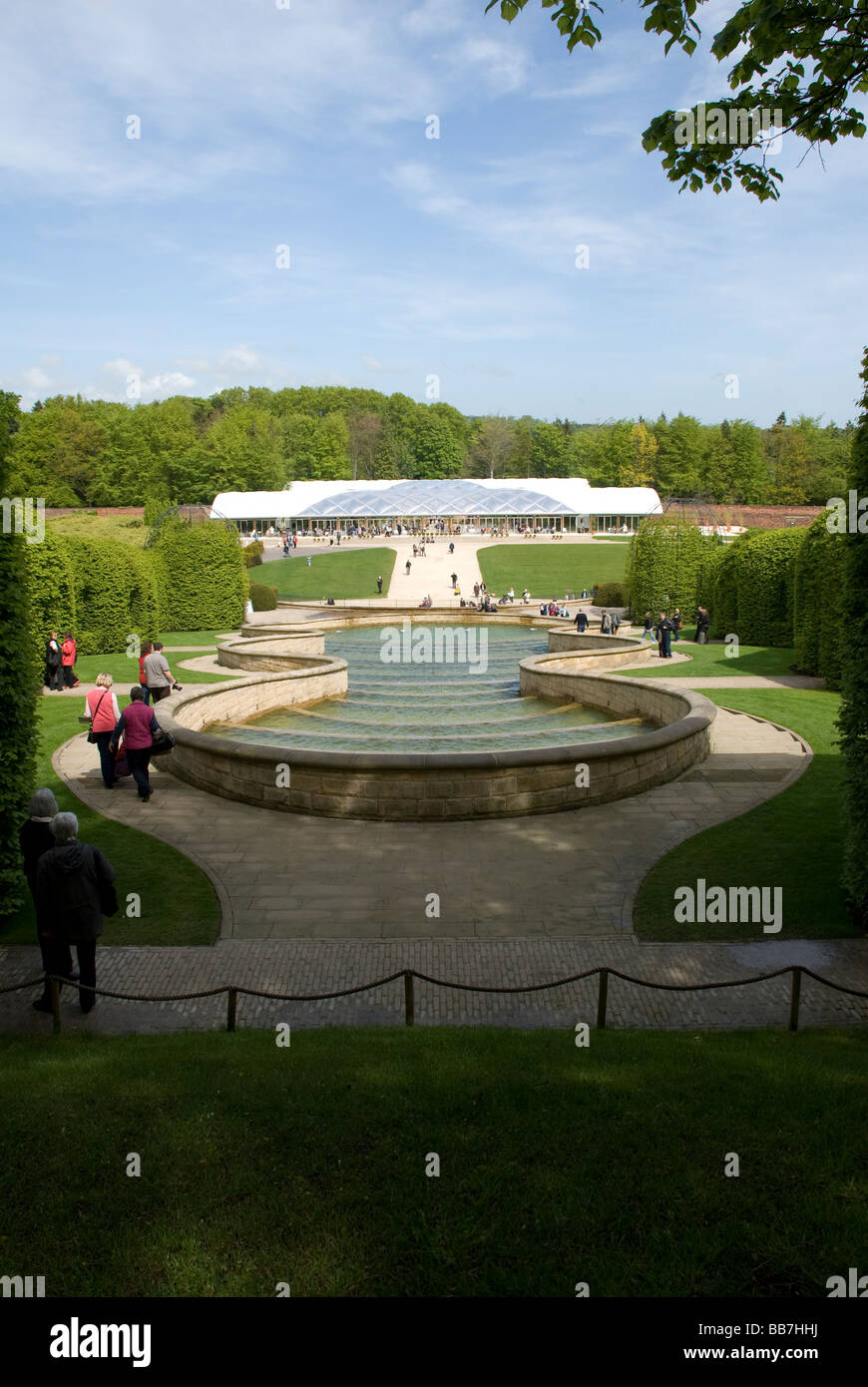 Alnwick Gardens, Northumberland Stock Photo - Alamy