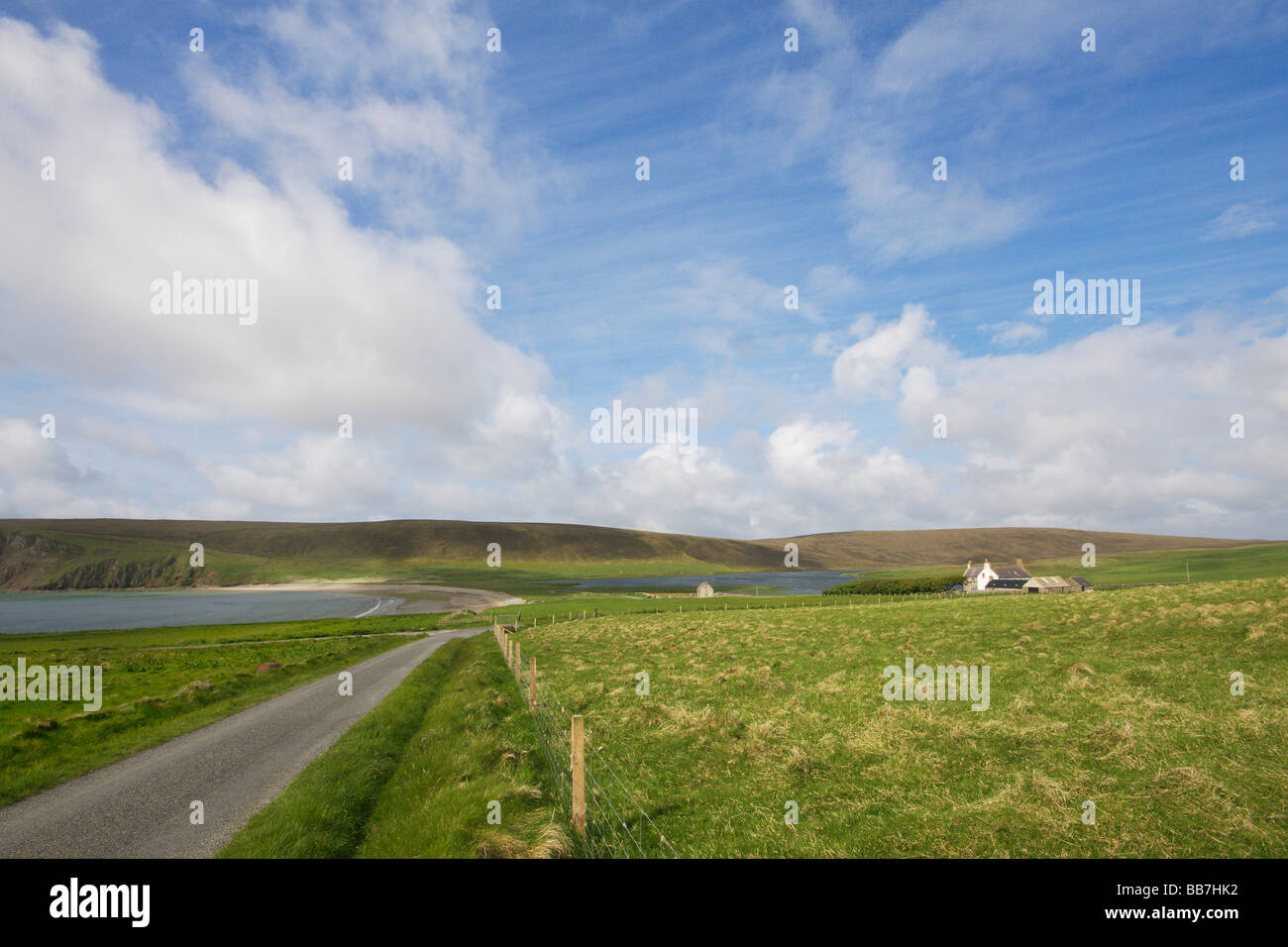 Scenery at Tresta Fetlar Shetland Scotland UK Stock Photo - Alamy