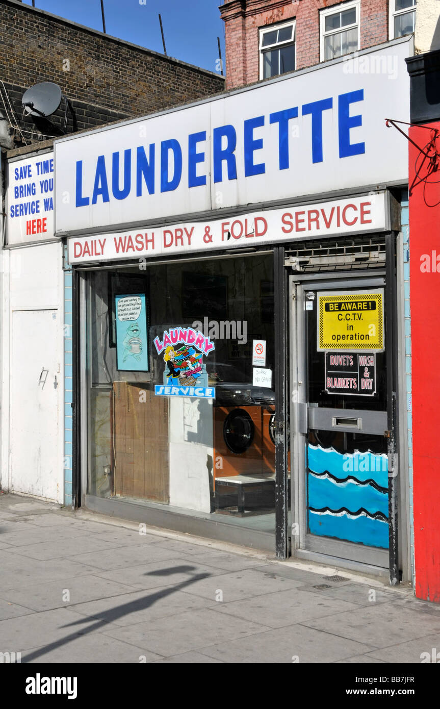 Launderette High Resolution Stock Photography and Images - Alamy