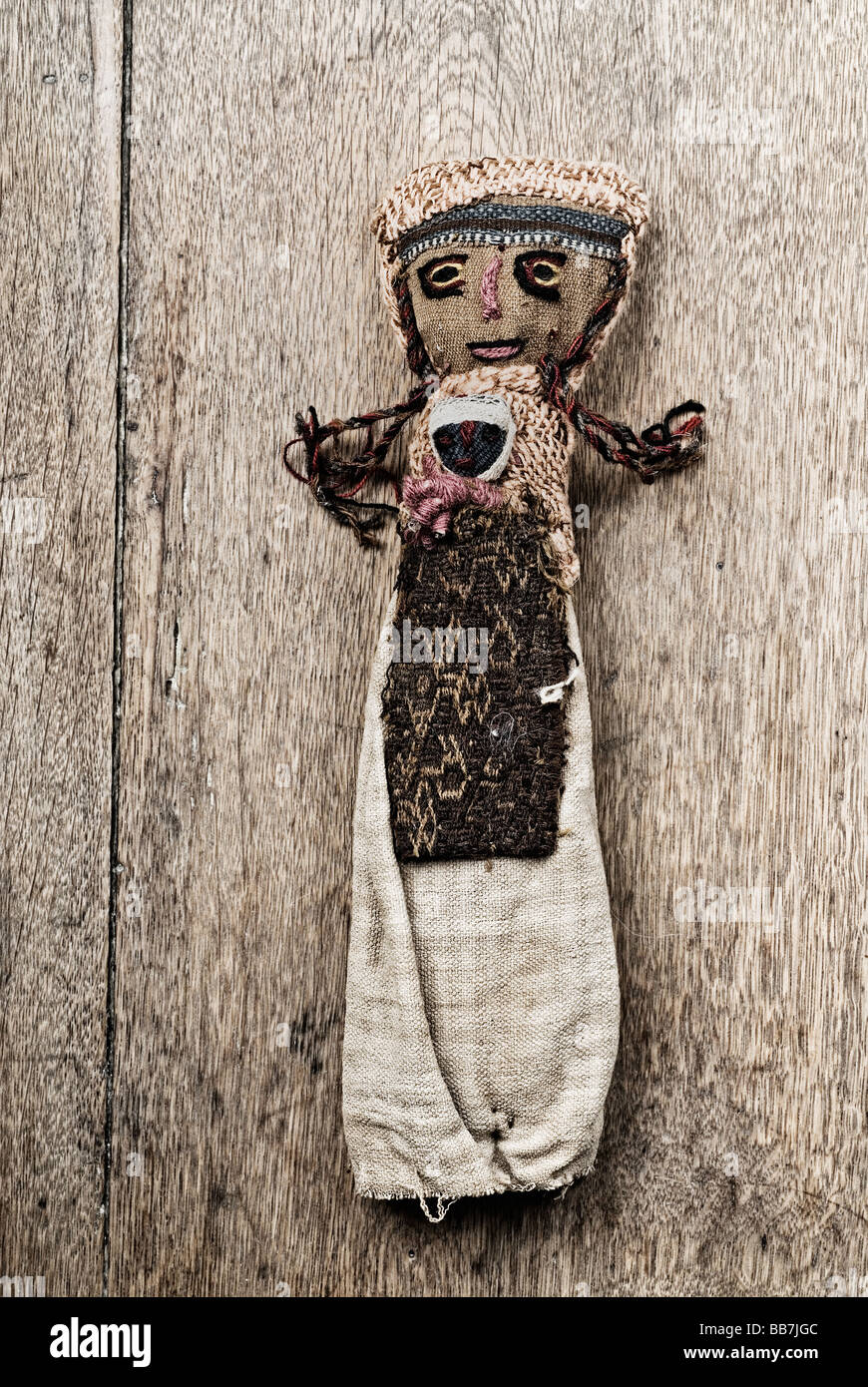 Ancient Andean Doll Stock Photo - Alamy