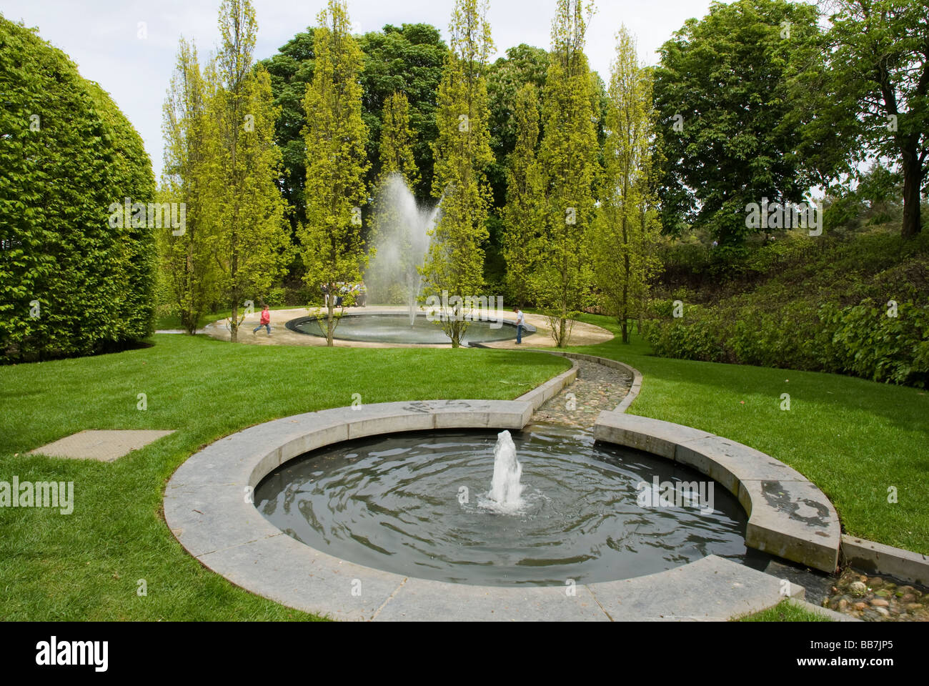 Alnwick Gardens, Northumberland Stock Photo - Alamy