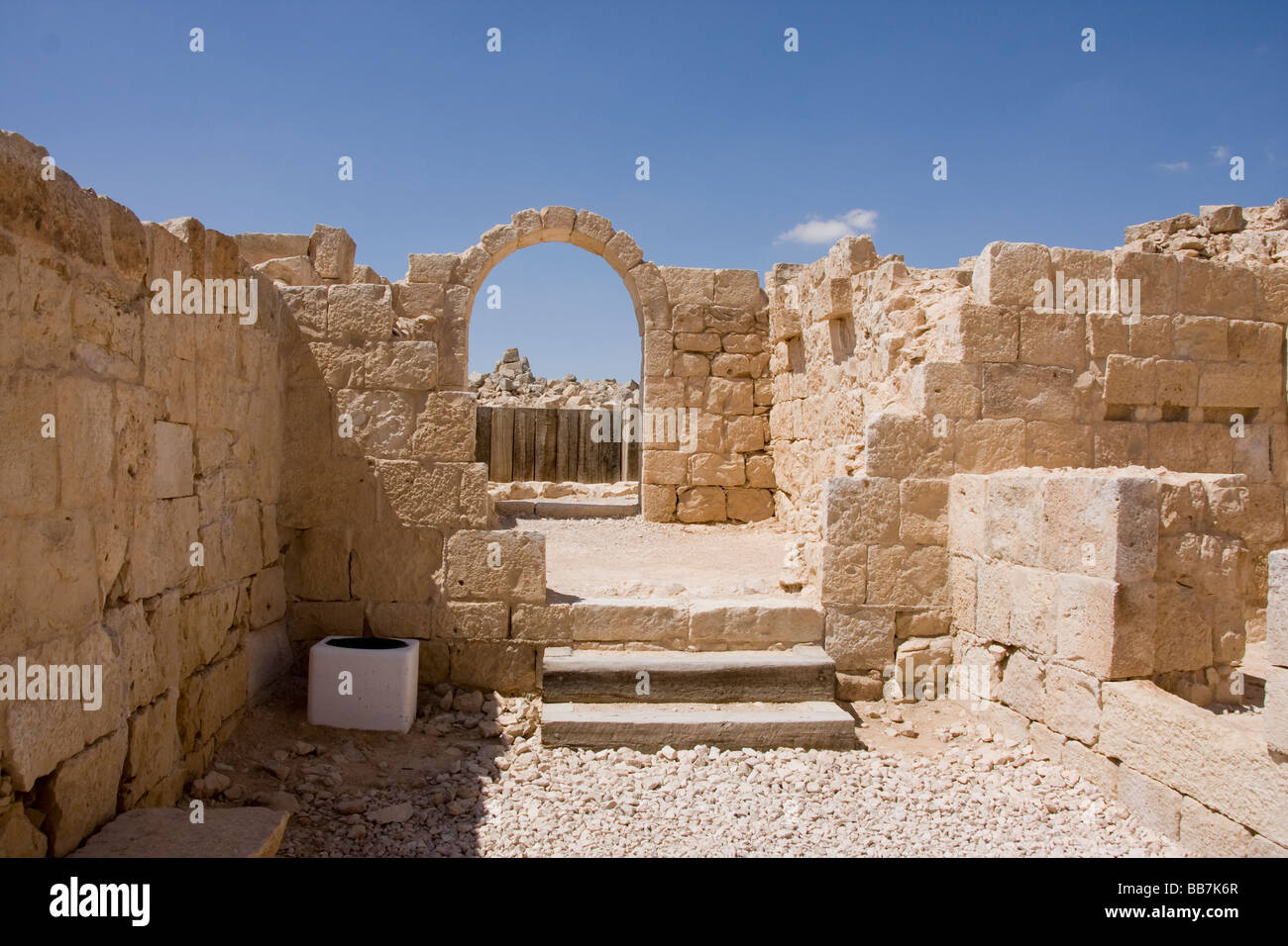 The remains of Avdat Stock Photo - Alamy
