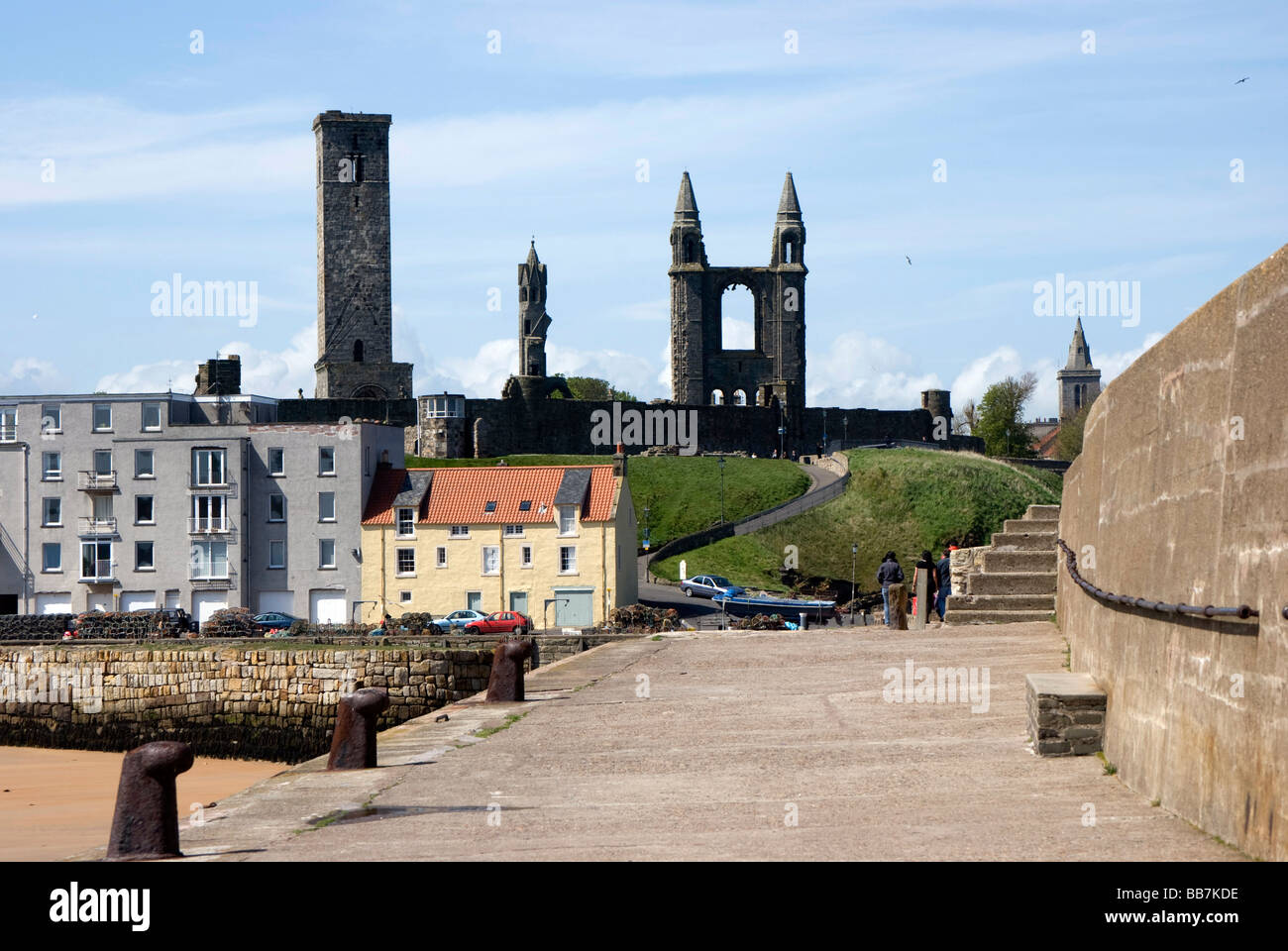 St Andrews from the Pier, Fife, Scotland Stock Photo - Alamy
