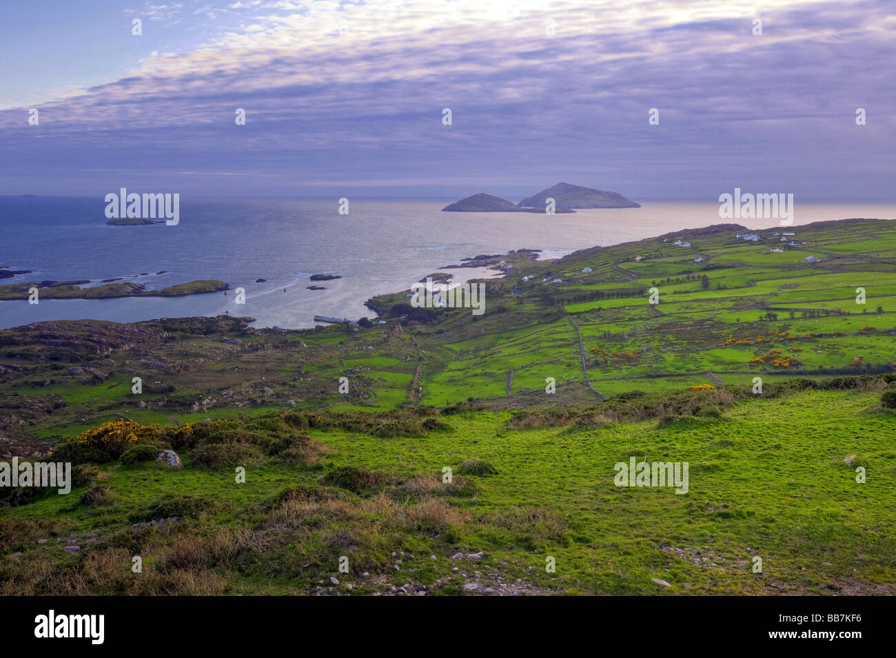 Iveragh Peninsula on the Ring Of Kerry Stock Photo - Alamy