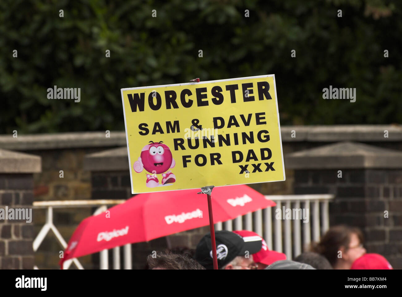 Marathon encouragement sign hi-res stock photography and images - Alamy