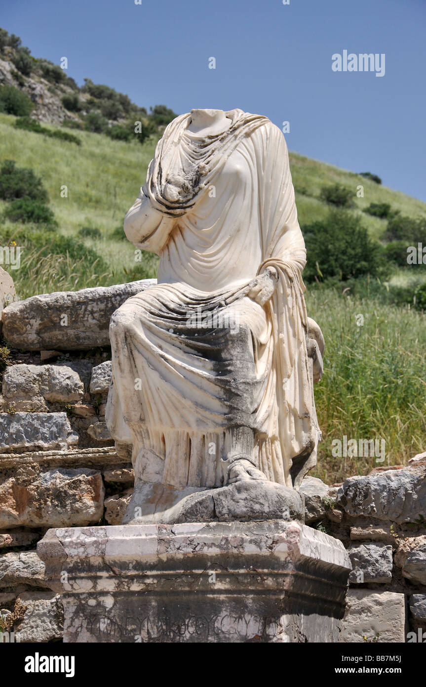 Marble statue of Alexandros, Ancient City of Ephesus, Selcuk, Izmir ...