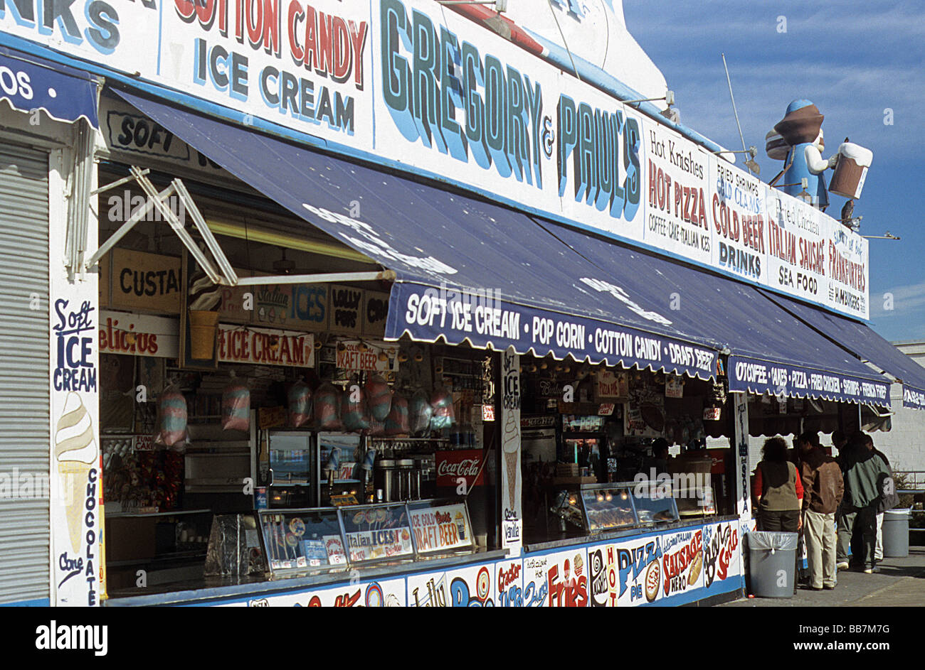 Coney island ice cream hi-res stock photography and images - Alamy