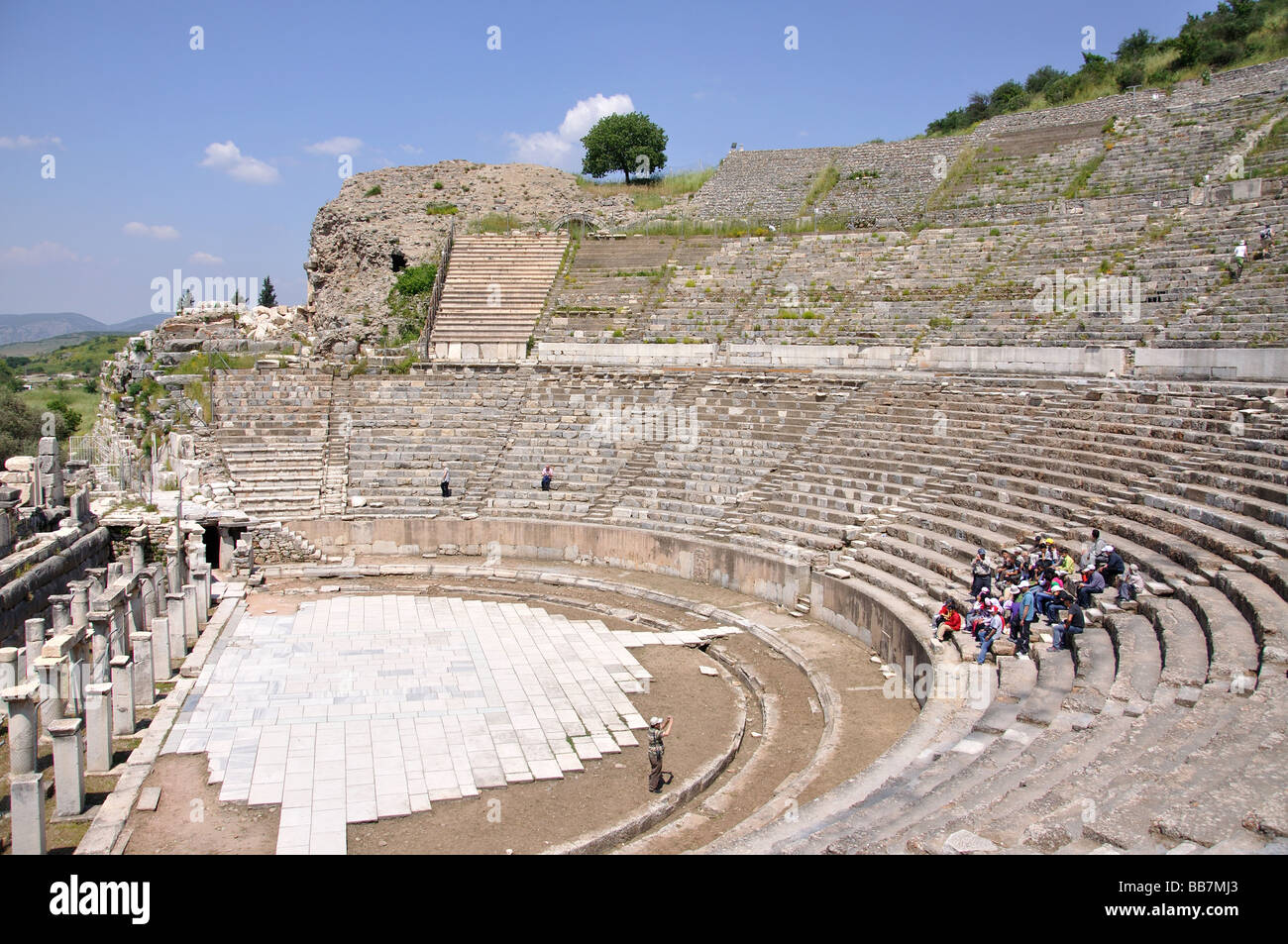 The Theatre of Ephesus, Ancient City of Ephesus, Selcuk, Izmir Province ...