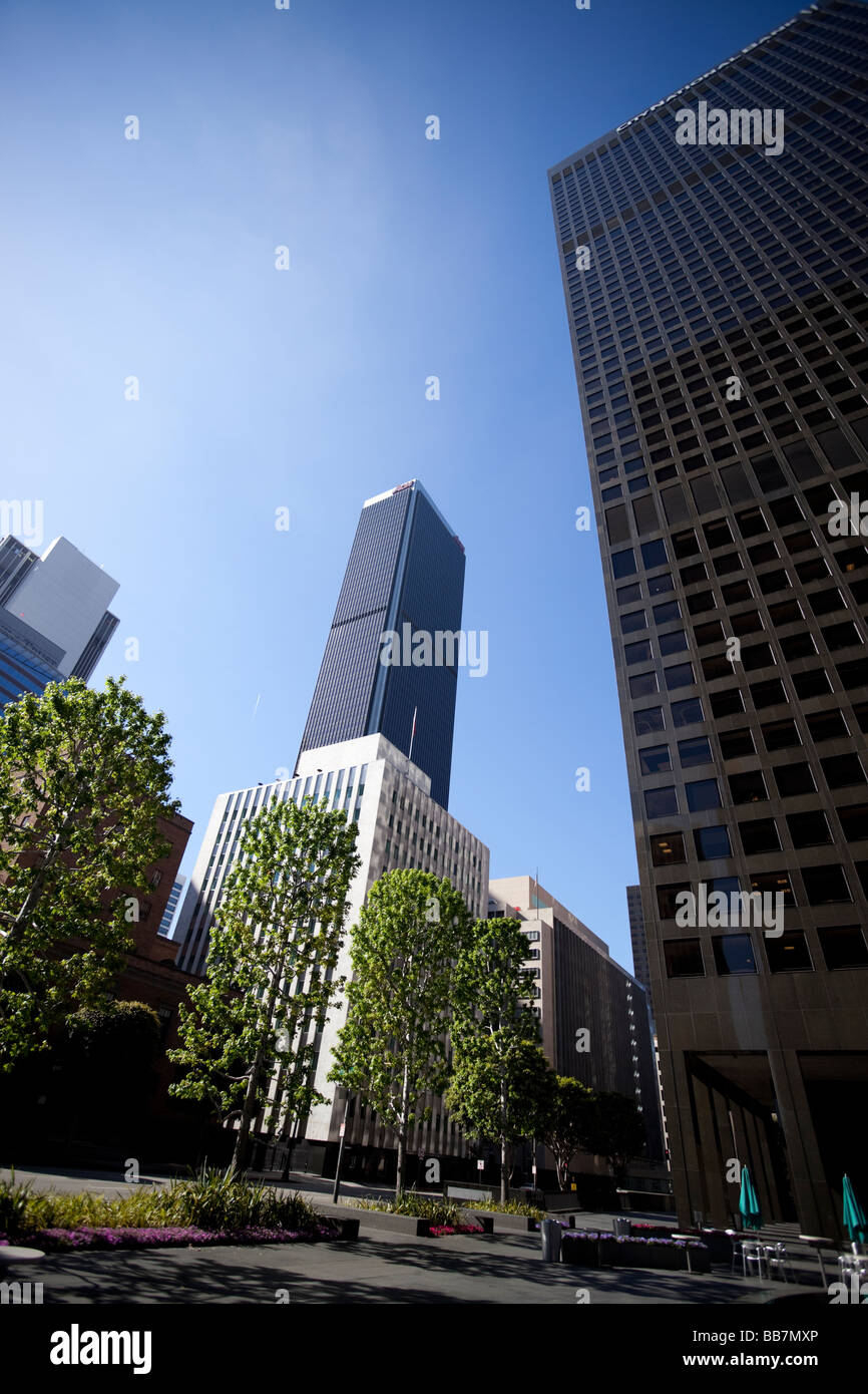 Modern buildings in the city of Los Angeles, California, USA Stock ...