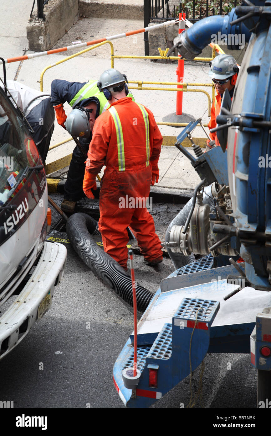 Sewer cleaning hi-res stock photography and images - Alamy