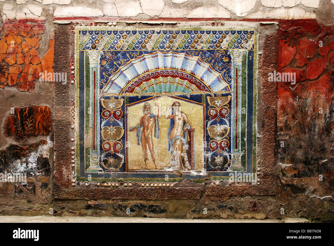 Herculaneum fresco hi-res stock photography and images - Alamy