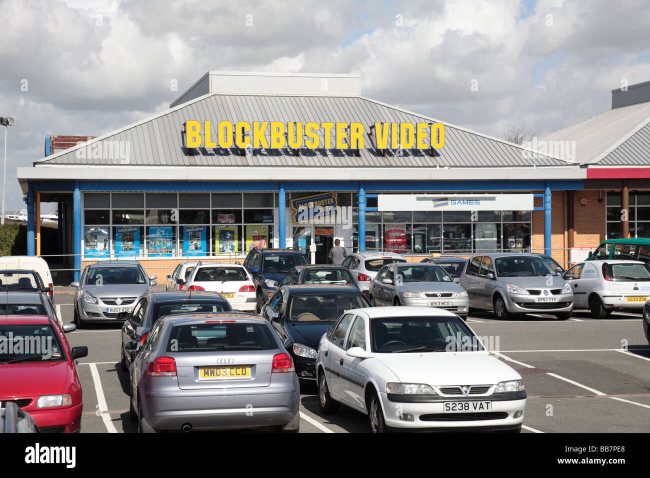 Blockbuster Video store Stock Photo - Alamy