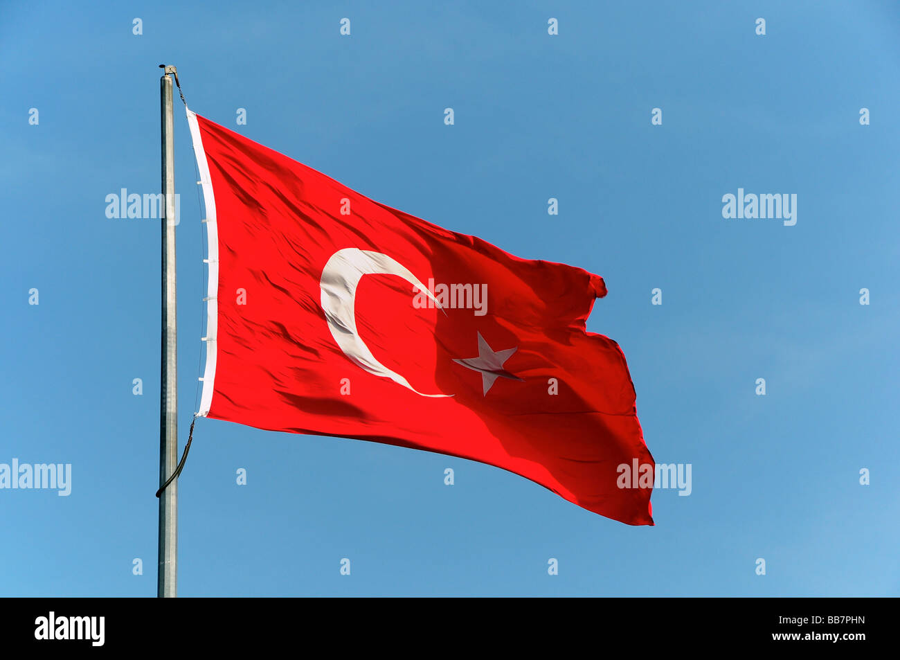 Turkish national flag hi-res stock photography and images - Alamy
