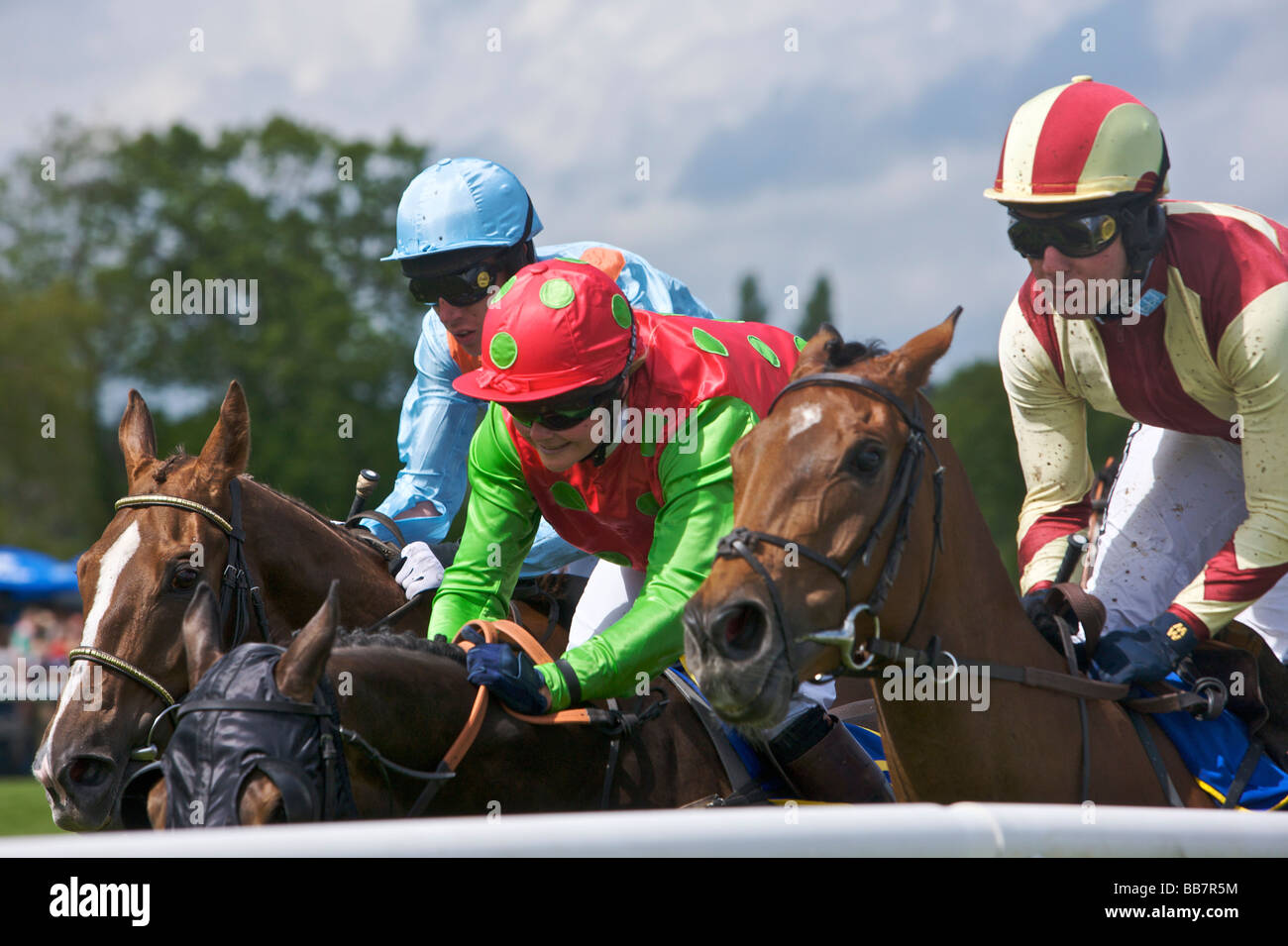 Jockey horse hi-res stock photography and images - Alamy