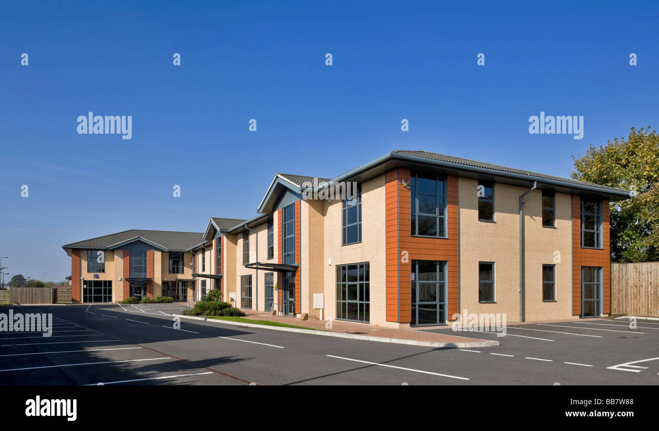 Modern business units at Old Stratford Milton Keynes Stock Photo - Alamy